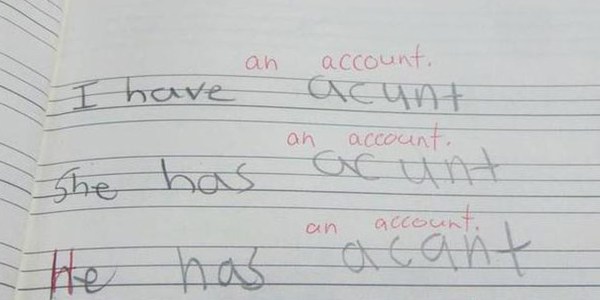 21 Moments When Kids Got Their Spelling Horribly Wrong - Pulptastic