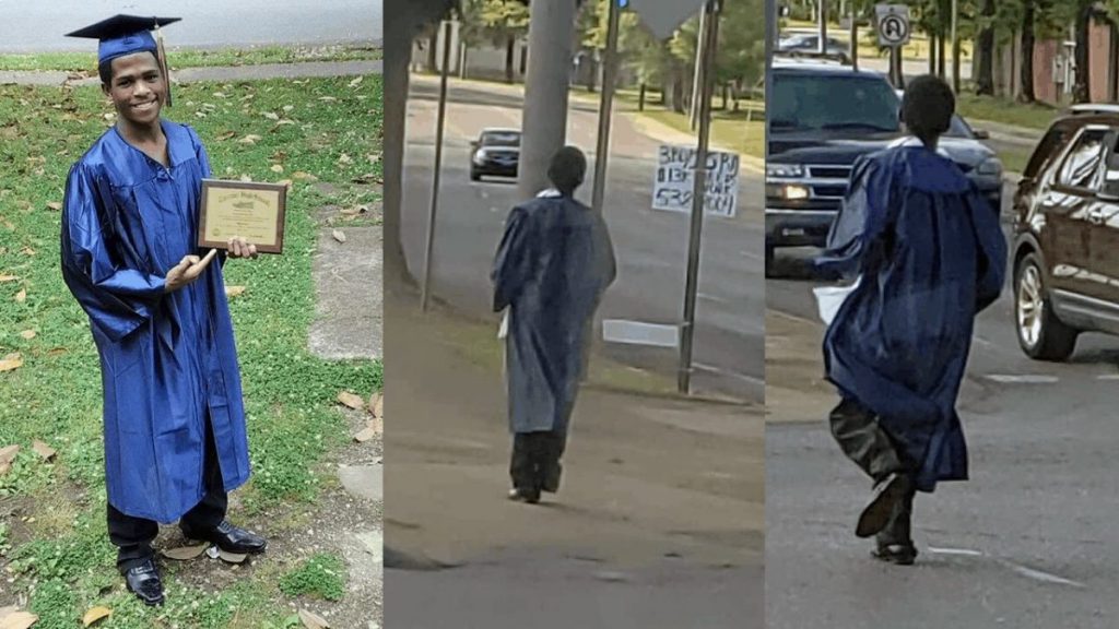 Community Gifts Teen With Car After Seeing Photos Of Him Walking To ...