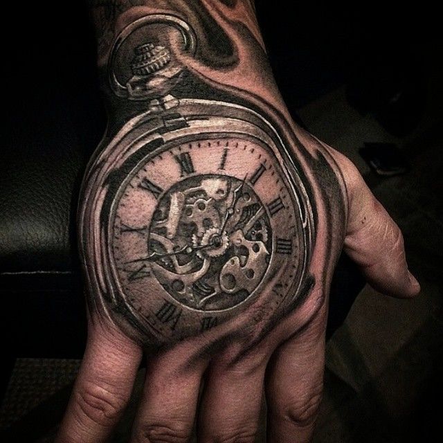 25 Timeless Clock Tattoo Designs For Men 25 Timeless Clock Tattoo Designs For Men