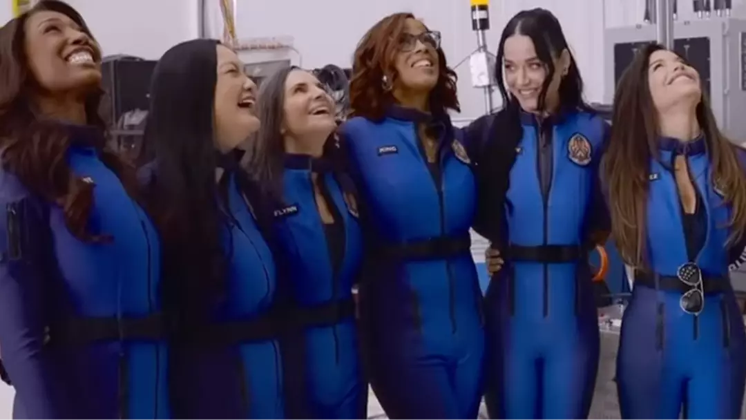 Scientist from Katy Perry's all-female Blue Origin space mission ...